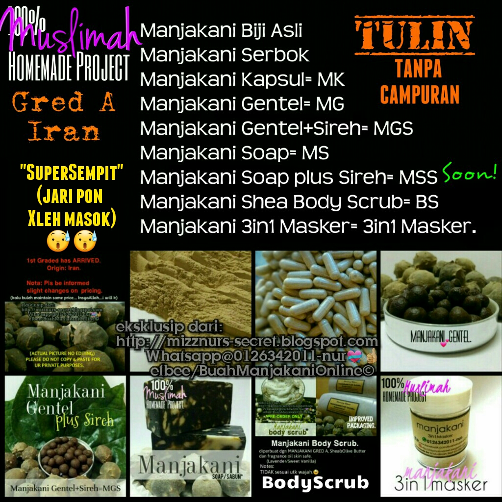 Manjakani Kapsul Serbok Gentel Scrub Sabun Masker: TIPS PENGGUNAAN BUAH ...