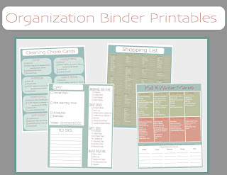 just Sweet and Simple: Free Printable Household Organization Binder