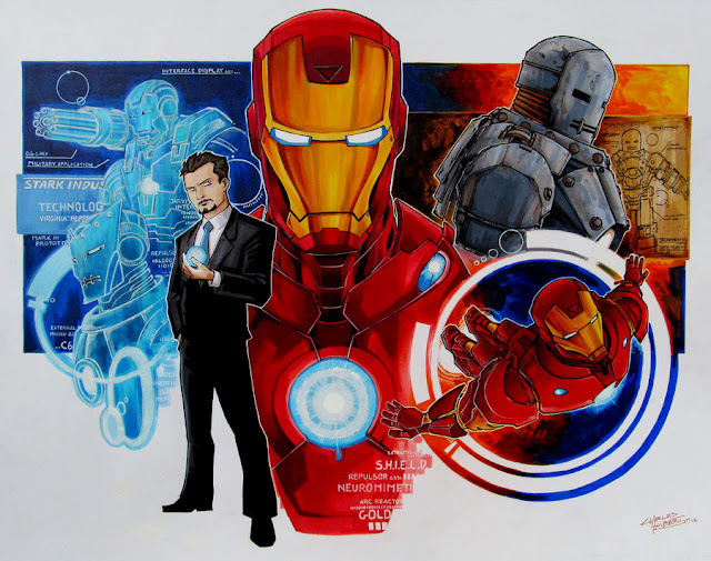 Fashion and Action: Fun and Stylized Iron Man Art - An Iron Man-ia! Gallery