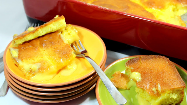 52 Ways to Cook: Warm Lemon Pudding Cake - 52 Cakes and Pies at Home