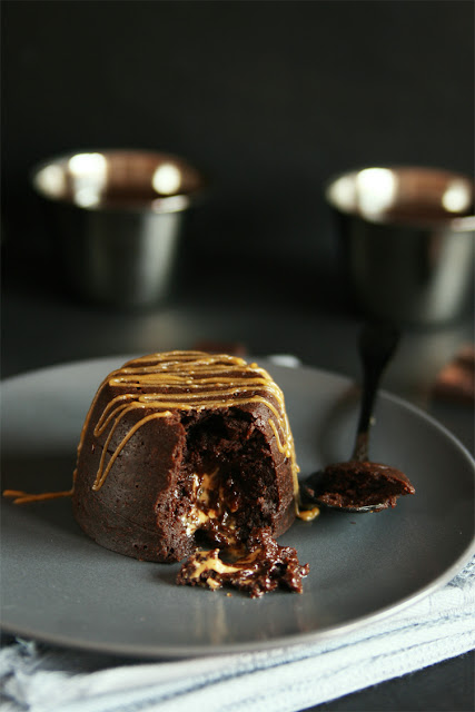 Peanut Butter Chocolate Coulant