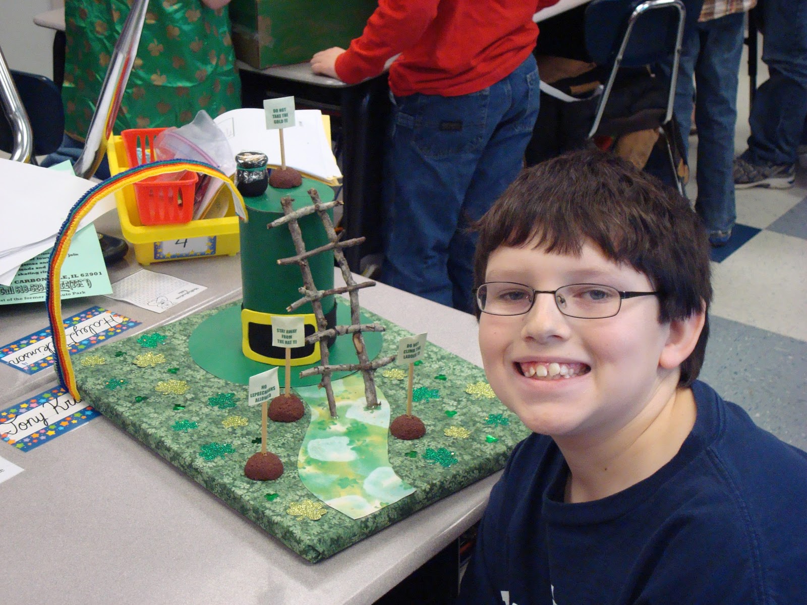 Mrs. Moye's Class: Leprechaun Traps!