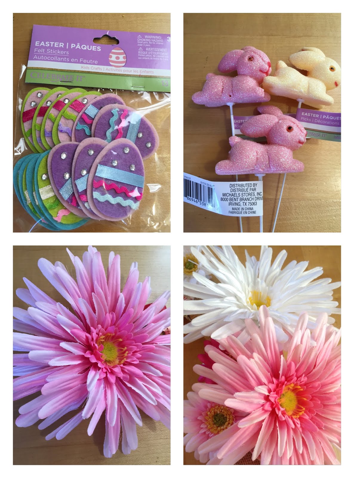 DIY Spring/Easter Wreath Craft | Julie's Creative Lifestyle