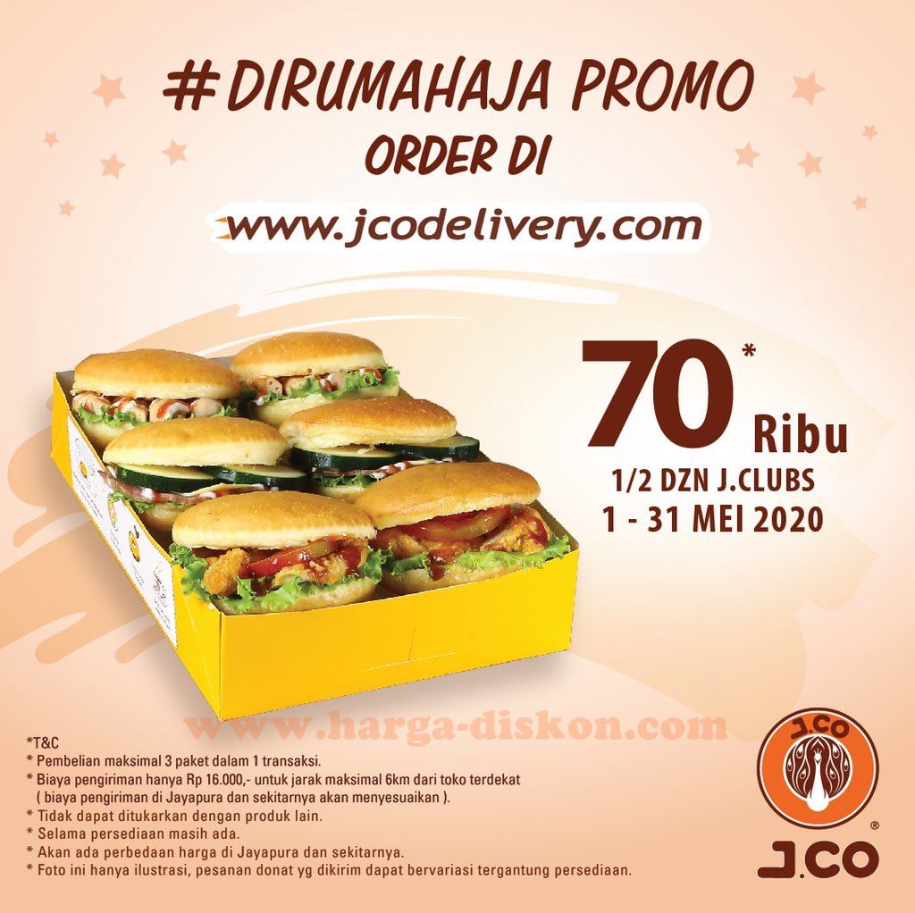 Promo JCO Delivery Terbaru harga Spesial J.Club