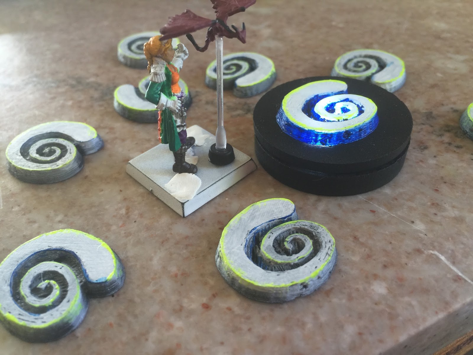 Battle Gaming One: 3D printing tokens for use in Pathfinder home campaign