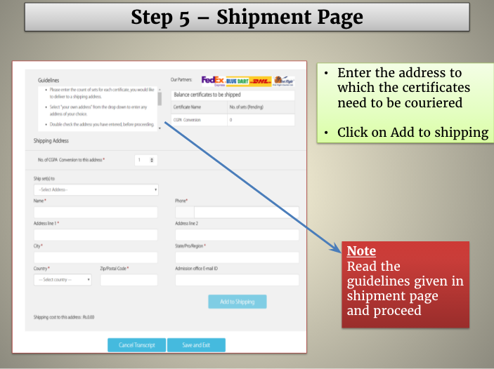 Calicut University Transcripts : Apply Online
