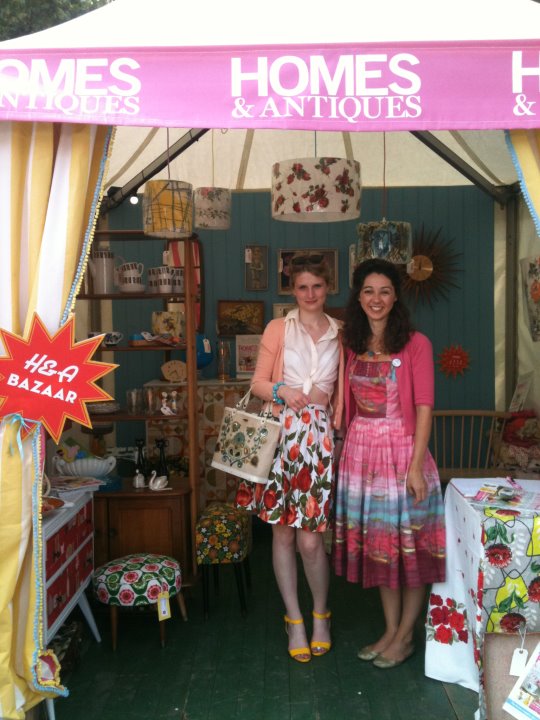FollyandGlee: Showstopping Lampshades at the Vintage Festival on the ...