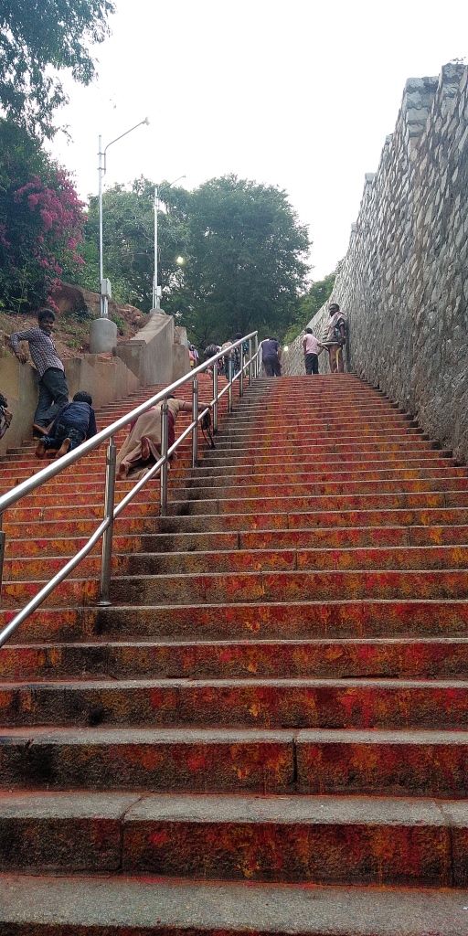 Hindu Temples of India: Alipiri Pathway, Tirumala, Tirupati, Andhra Pradesh