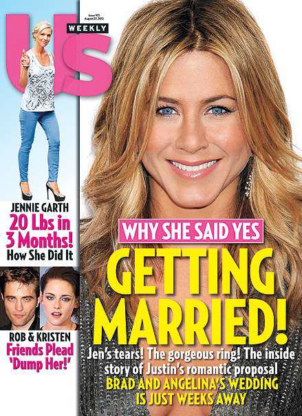 Magazine Cover: Us Weekly - Jennifer Aniston