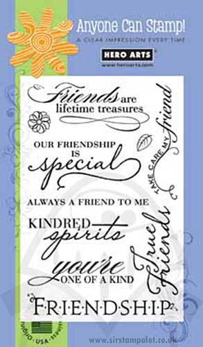 Crafty Cardmakers: Challenge 87 Friendship