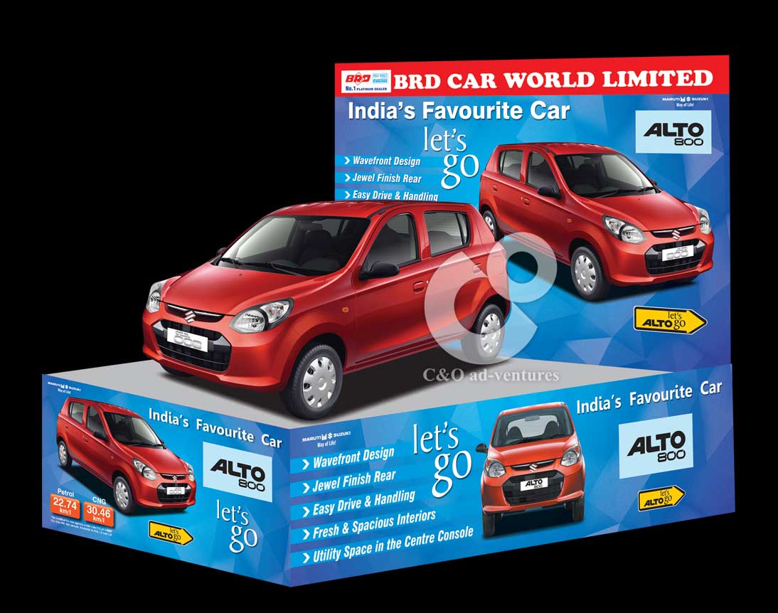 C & O ad-ventures: Car Dealership Display Platform Design