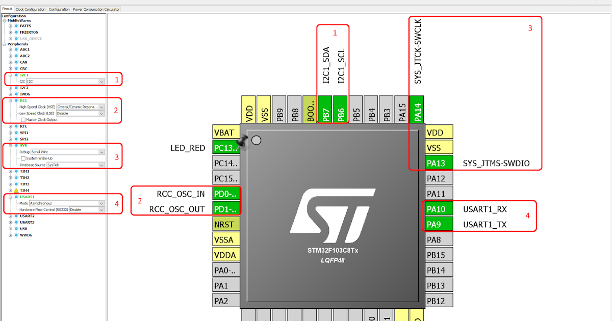 STM32 Без страху: STM32: Сканер пристроїв на I2C шині