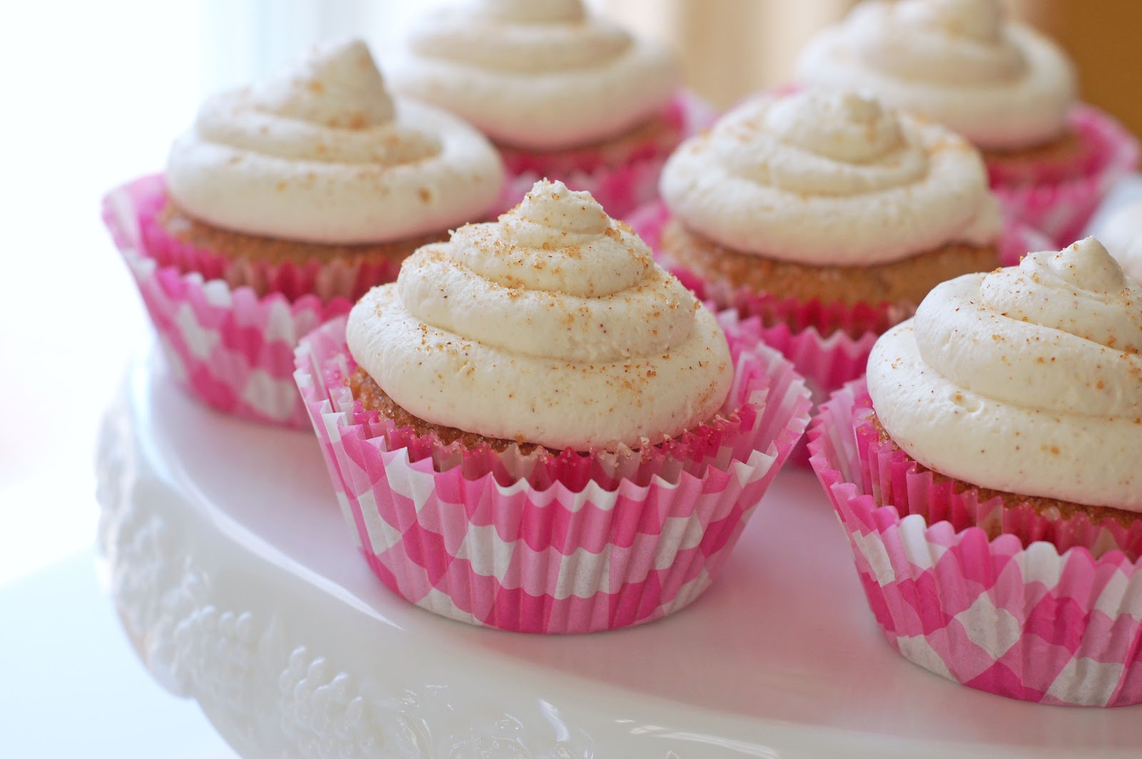i/o: Chai Tea Cupcakes