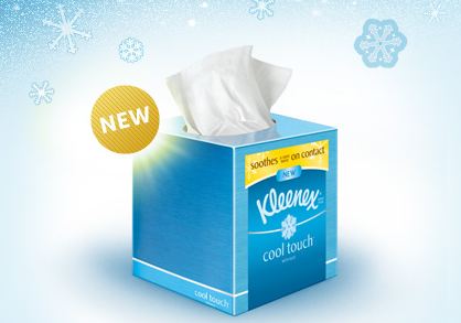 The Infusion: Kleenex (r) Cool Touch (TM) tissues