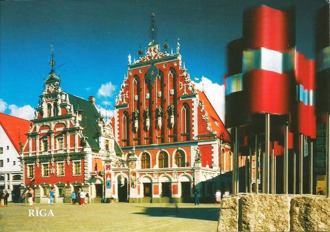 Postcards on My Wall: Historic Centre of Riga (House of Blackheads ...