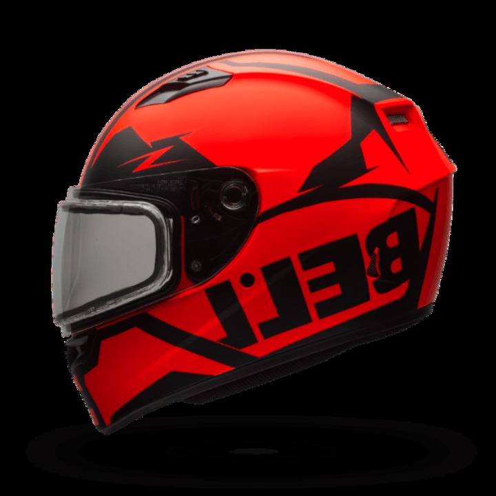 Red Motorcycle Helmets