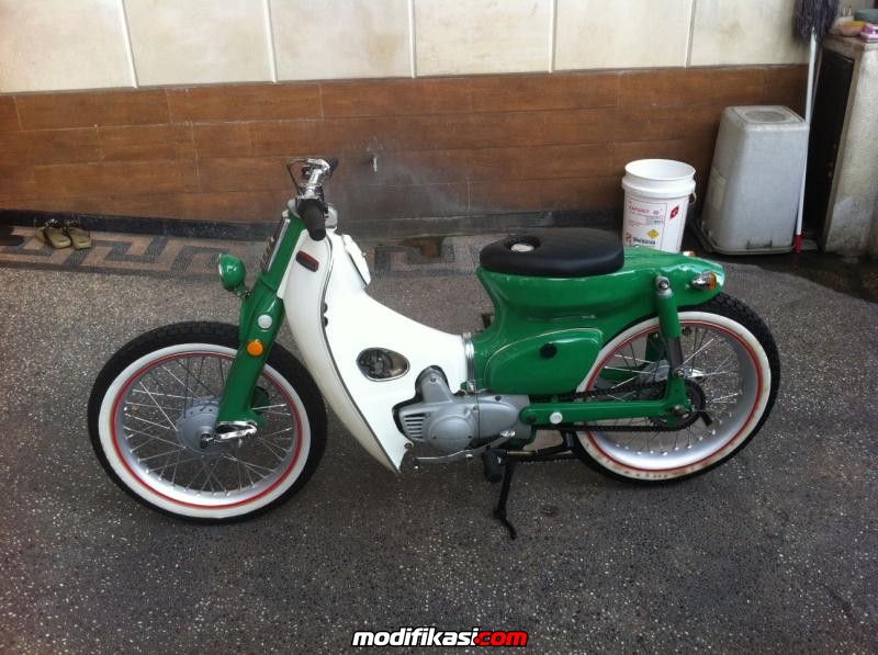 Foto Modifikasi Honda C70 Street Cub Terbaru 2016