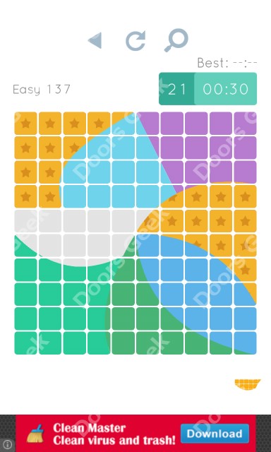 Blocks & Shapes [Easy] Level 137 Solution ~ Doors Geek