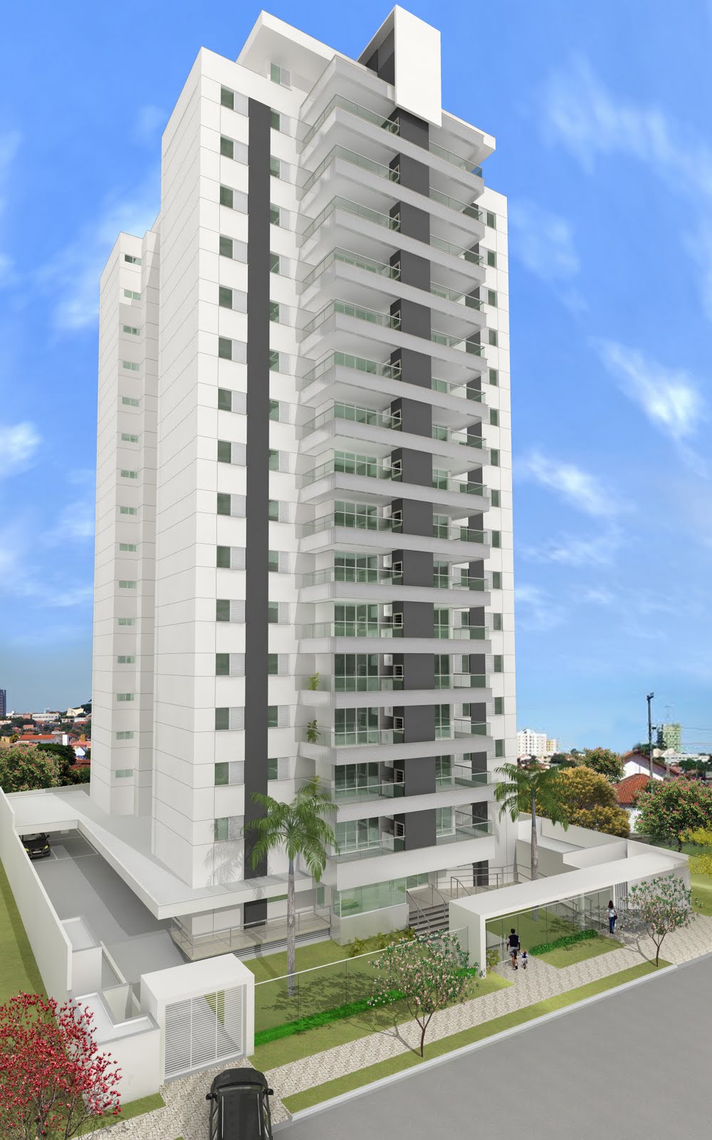 Dóris Cordeiro: Fachada Frente Prédio