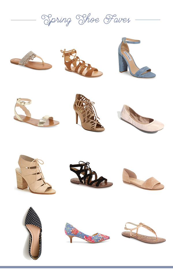 Favorite Spring Shoes - Michaela Noelle Designs