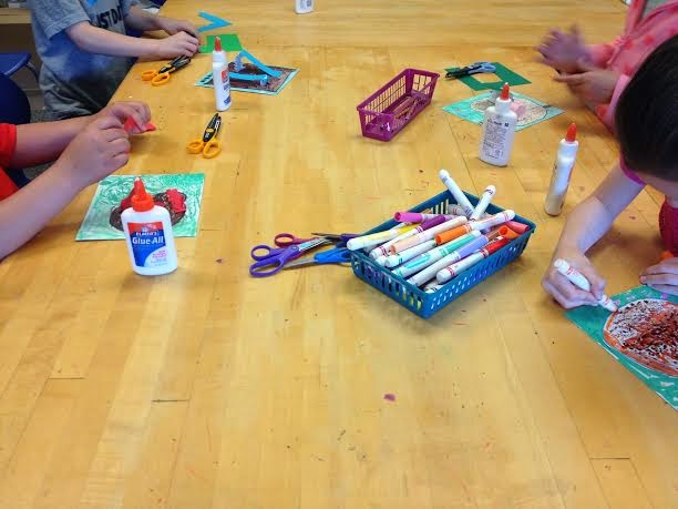 Pleasant Valley School Hearts Art: Paper Playgrounds