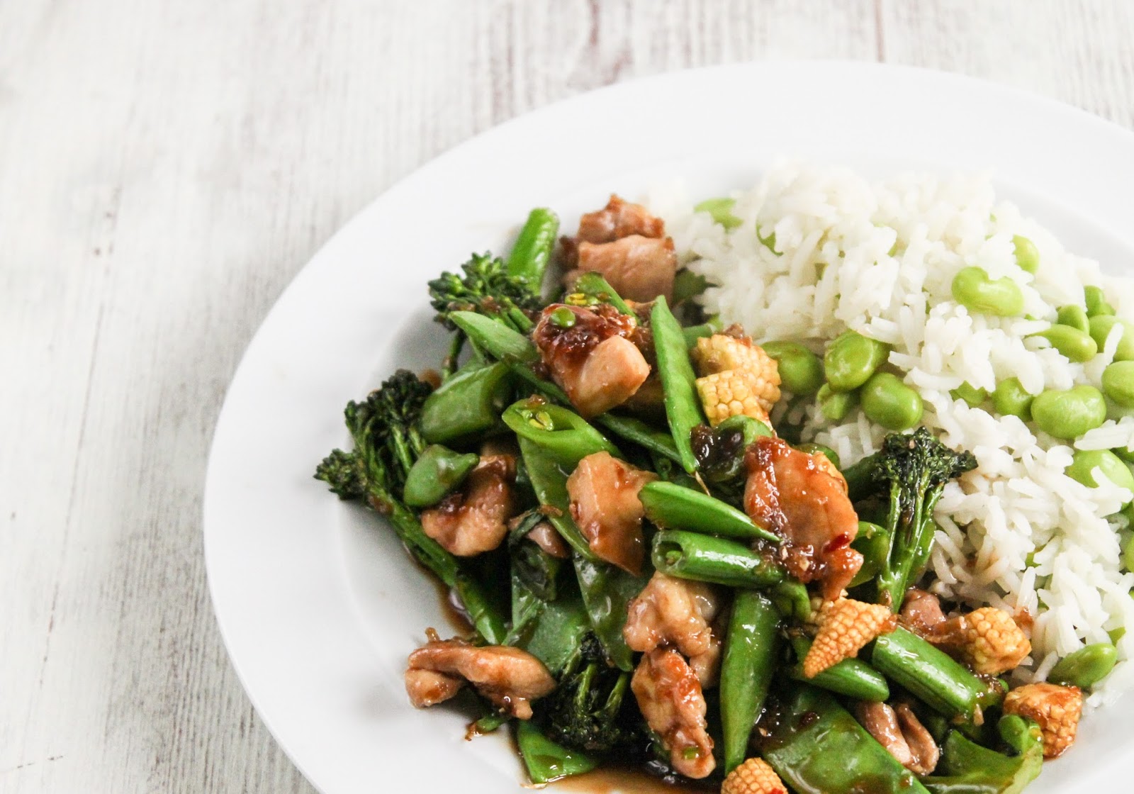 eat like you love yourself: Chicken and Vegetables with Sticky Honey ...