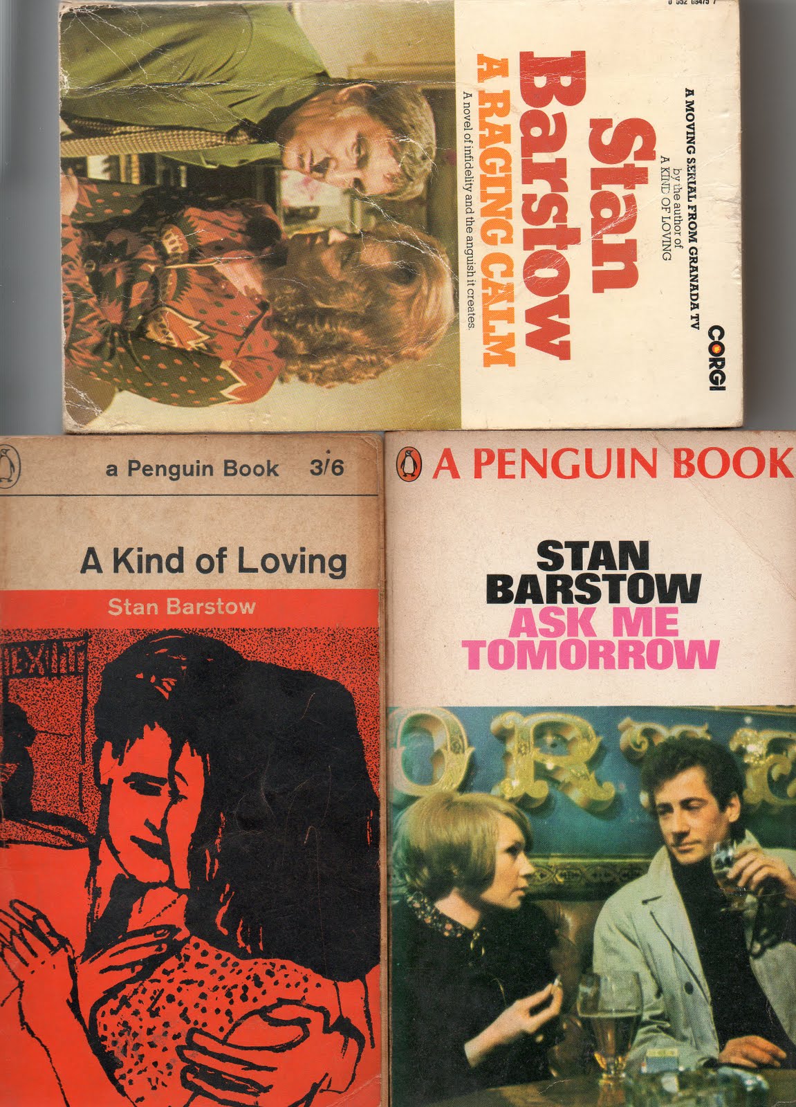 Eight Miles Higher: Stan Barstow: When The Raging Calms