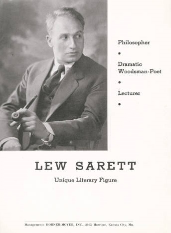 Under Every Tombstone: THE POET OF THE WILDERNESS - Lew Sarett