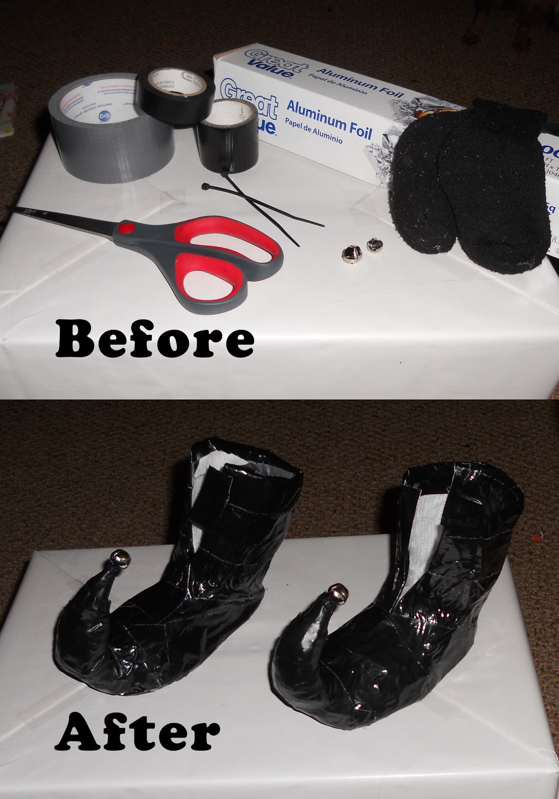 Quintessence: Jingle Bell Elf Shoes Tutorial
