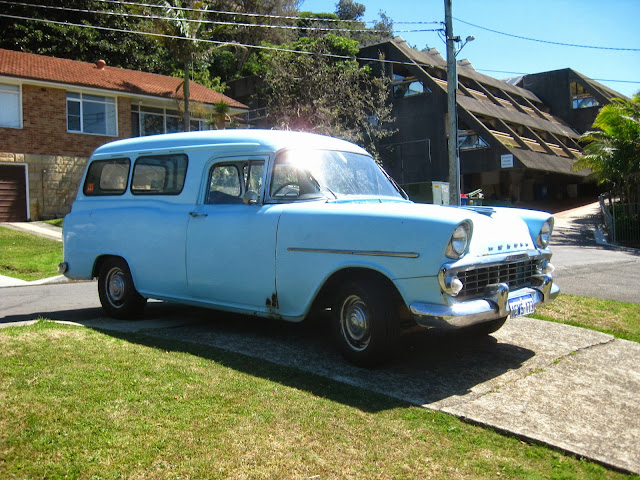 Aussie Old Parked Cars: 1961 Holden EK Panel Van