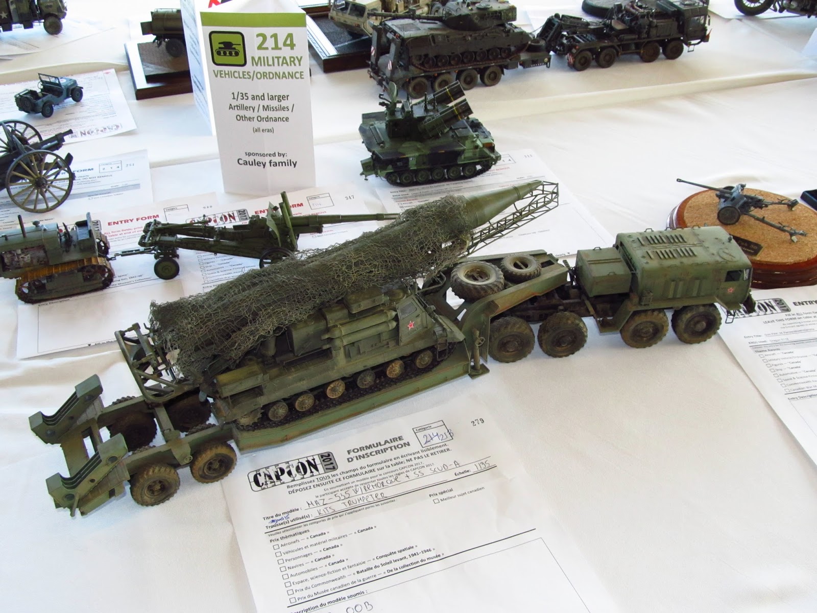 IPMS Ottawa - Monthly Plastic Model Contests: CAPCON 2017 - ARMOUR