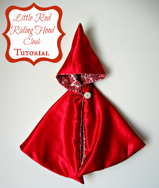 Little Red Riding Hood Cloak Tutorial
