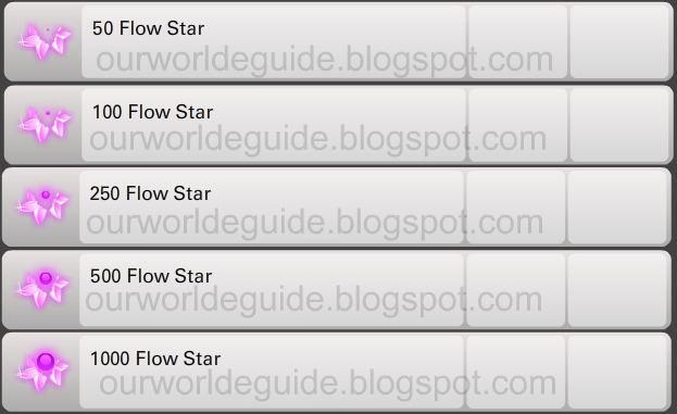 Ourworld Eguide!!: Wishing Star Flow box