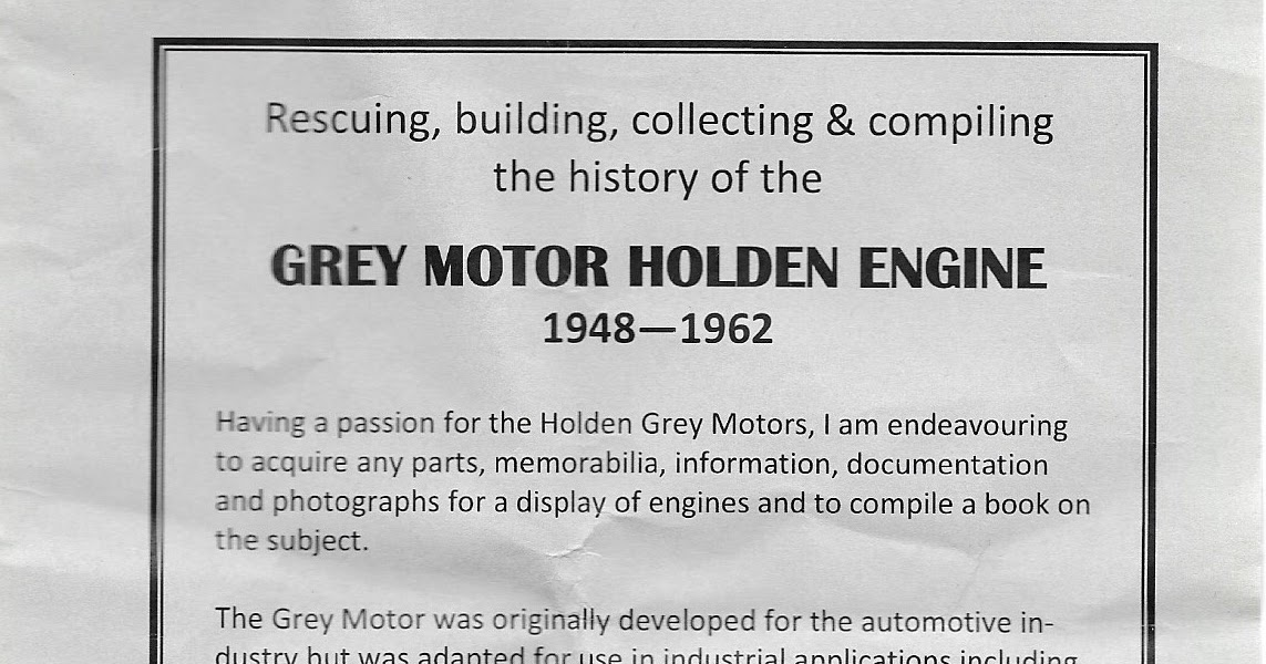 Rescuing, building, collecting & compiling the history of the GREY ...