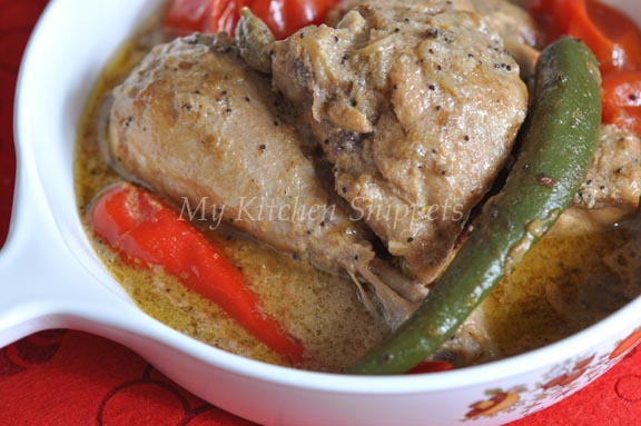 My Kitchen Snippets: Ayam Masak Keremek - Kelantan Dish 2