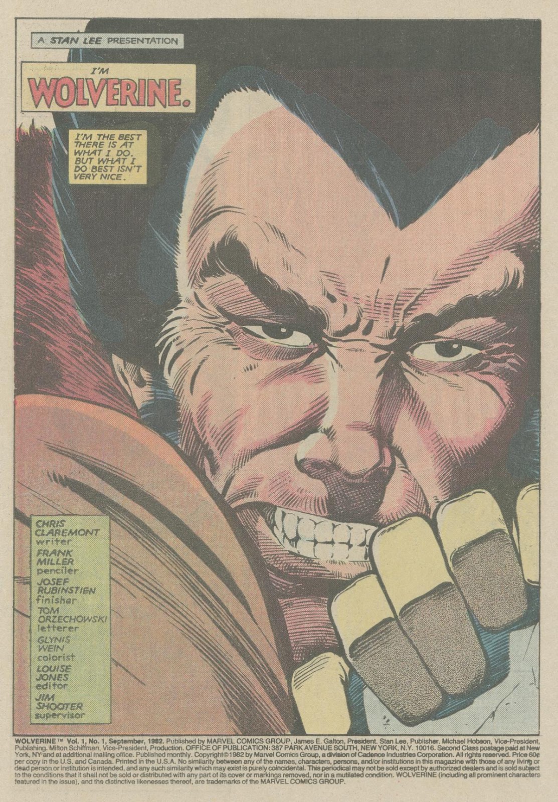 Marvel Comics of the 1980s: The Wolverine Week - Favourite Wolverine ...