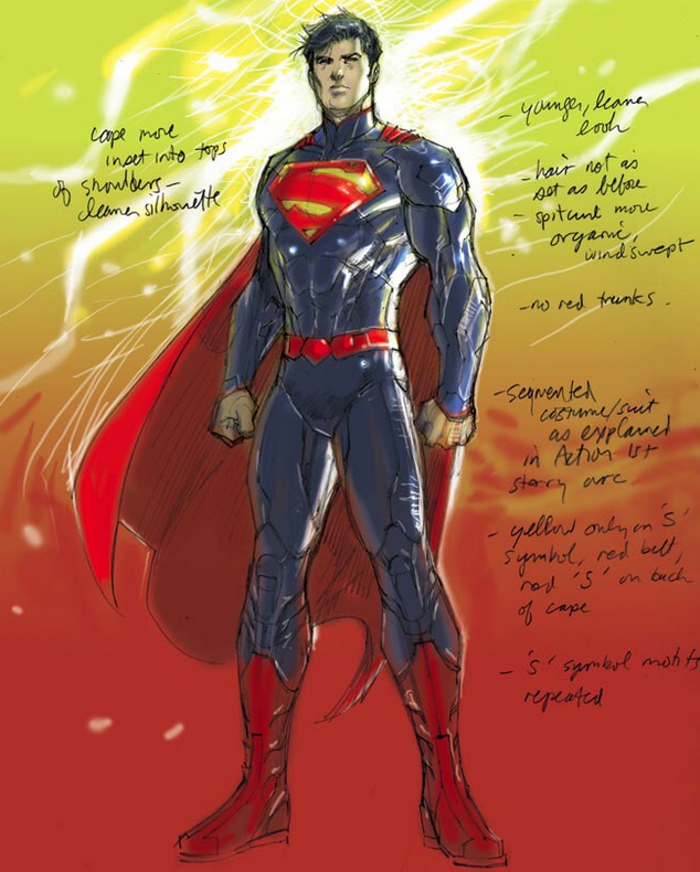 Seduced by the New...: Superman's Newest Costume