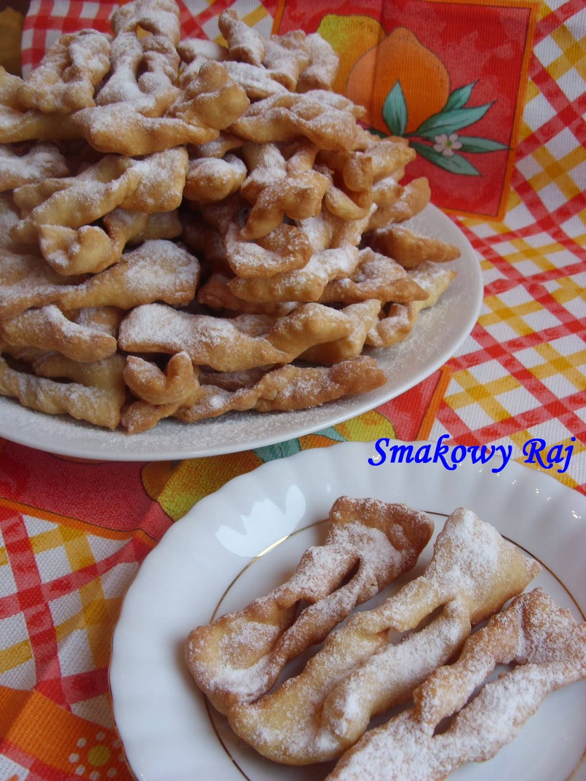 Smakowy Raj - blog kulinarny: Chruściki, chrusty, faworki :)