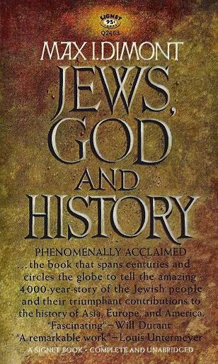 Book Covers: JEWS, GOD AND HISTORY by Max I. Dimont