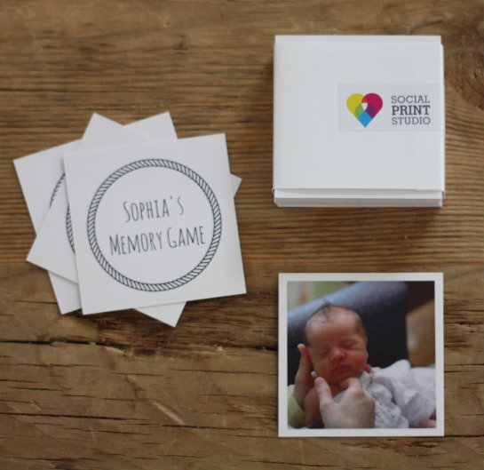 Printstagram Gifts & Giveaway: Personalized Memory Game for Kids | 17 Apart