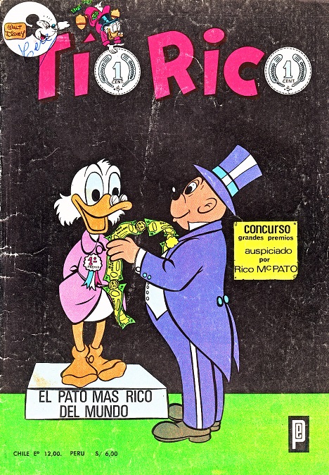 TÍO RICO - AÑO III - Nº152 ~ Historietas Viejas