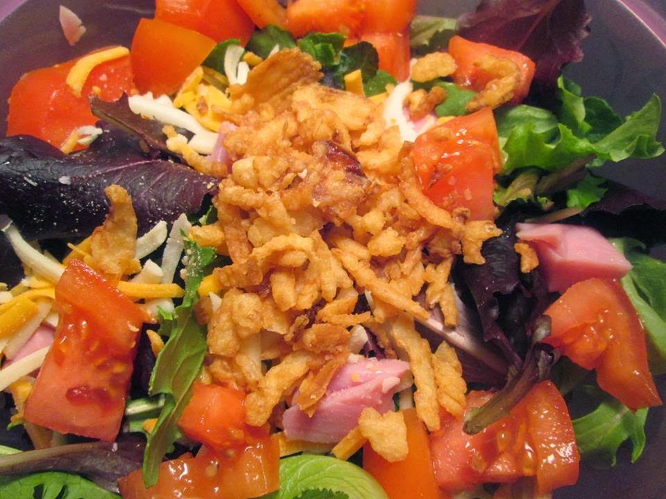Recipe Rebels: SPRING MIX VEGGIES NAUGHTY LUNCH = HEALTHY SUPPER