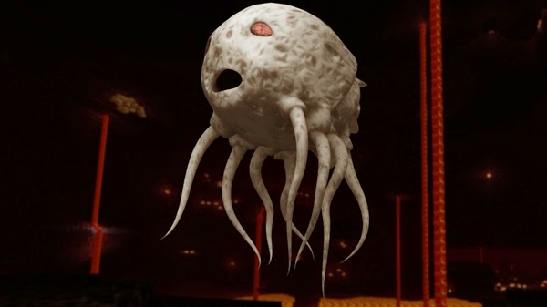 Fotos de Minecraft: ghast hyperealista