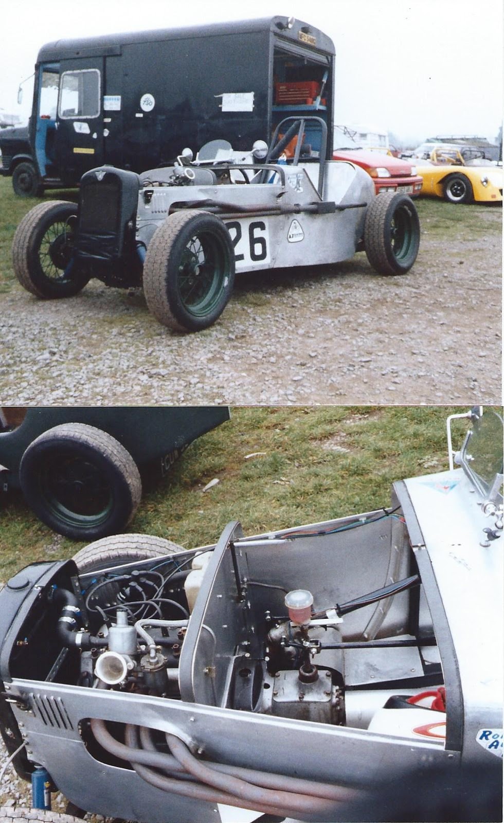 Austin Healey Sprite Mk2 restoration: Austin 7 special pictures