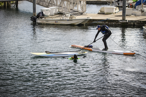 SUP Flip Rescue in 30 Seconds - Salmon Bay Paddle