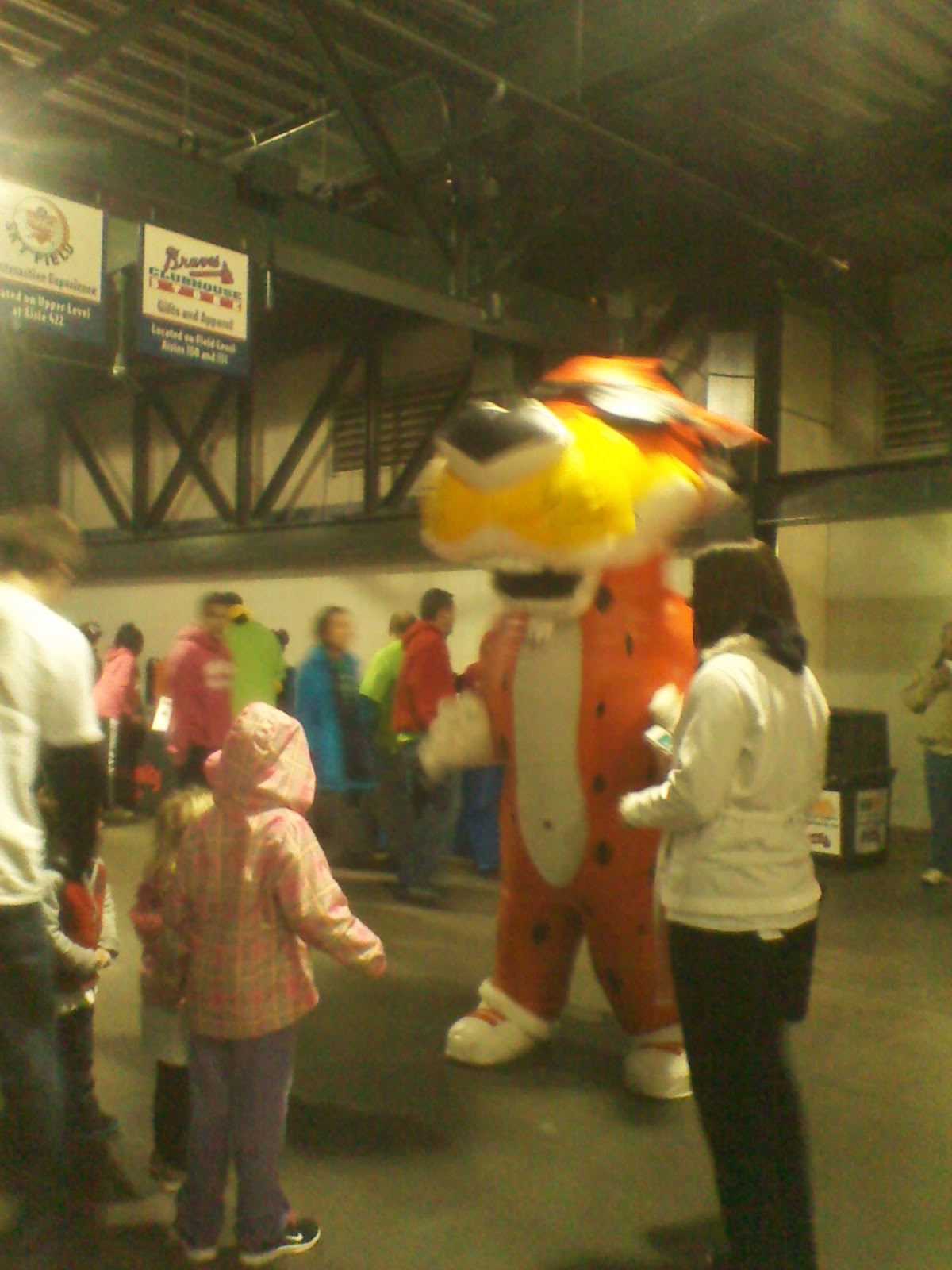 Smitty's Adventures: "CHESTER CHEETAH PERFORMANCE @ MDA MUSCLE WALK"