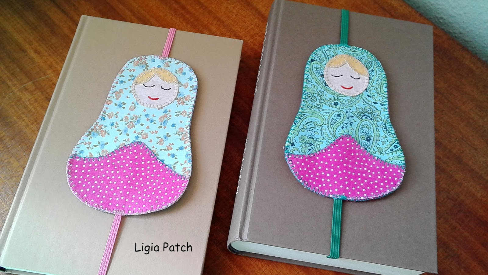Ligia Patch: MARCADORES DE LIBROS