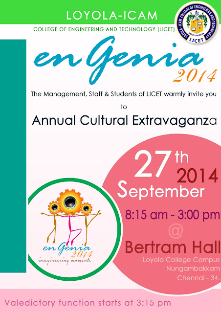 College Cultural Fest Invitation Template | Anselm and Anselm