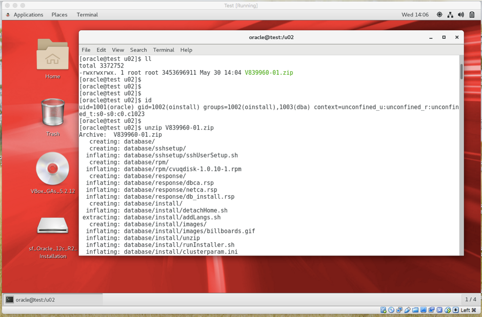 How to install and configure Oracle Database 12.2.0.1 on OEL 7.5 server
