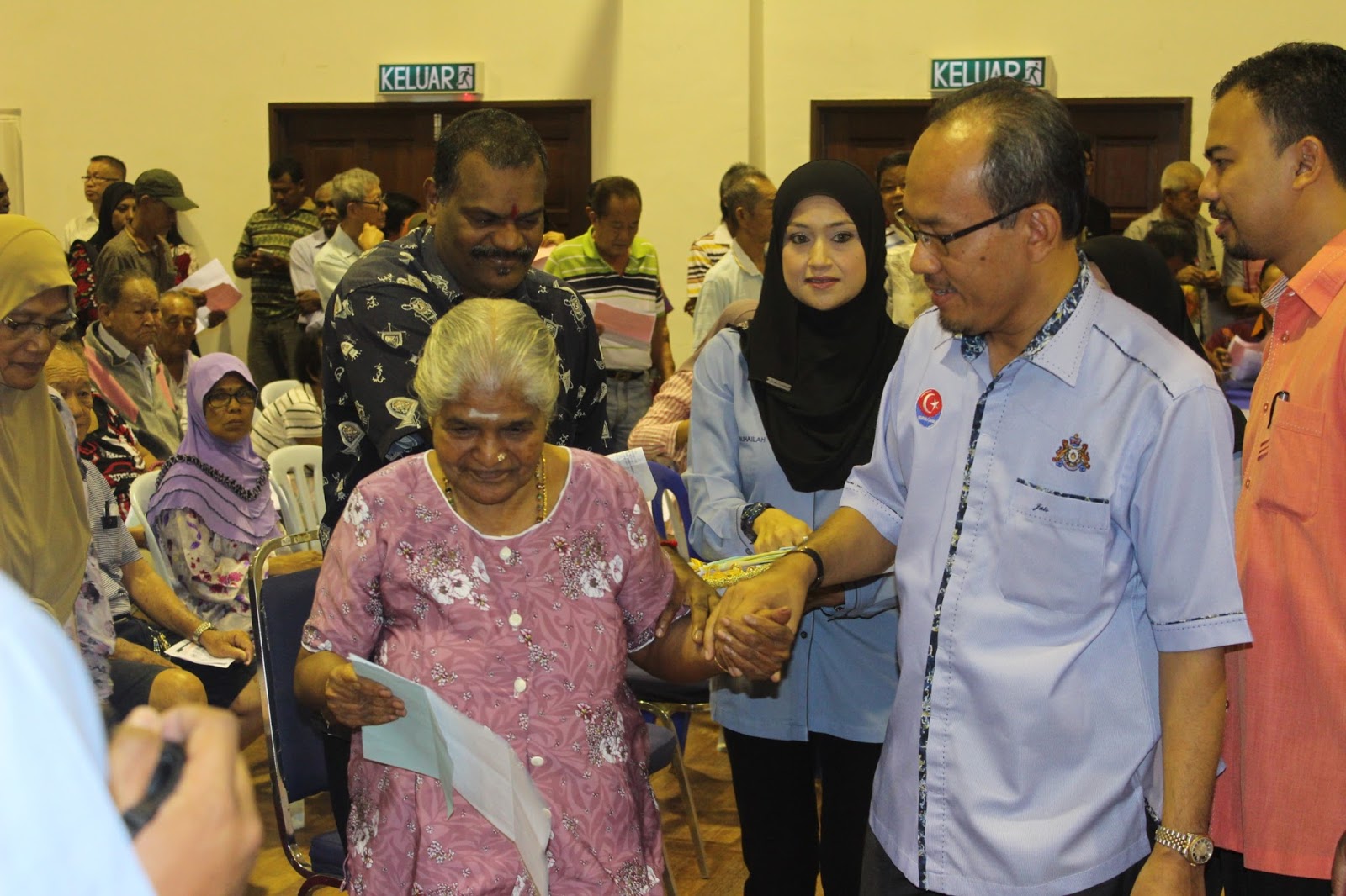 Majlis Penyampaian BR1M - Jais Sarday